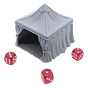 EnderToys Traveler's Camp II by Printable Scenery, 3D Printed Tabletop RPG Scenery and Wargame Terrain 28mm Miniatures