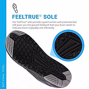 Xero Shoes Women's HFS II Road Running Shoes — Barefoot Shoe with Wide Toe Box, Zero Drop Heel Running Shoes for Women — Black/Frost Gray, Size 9