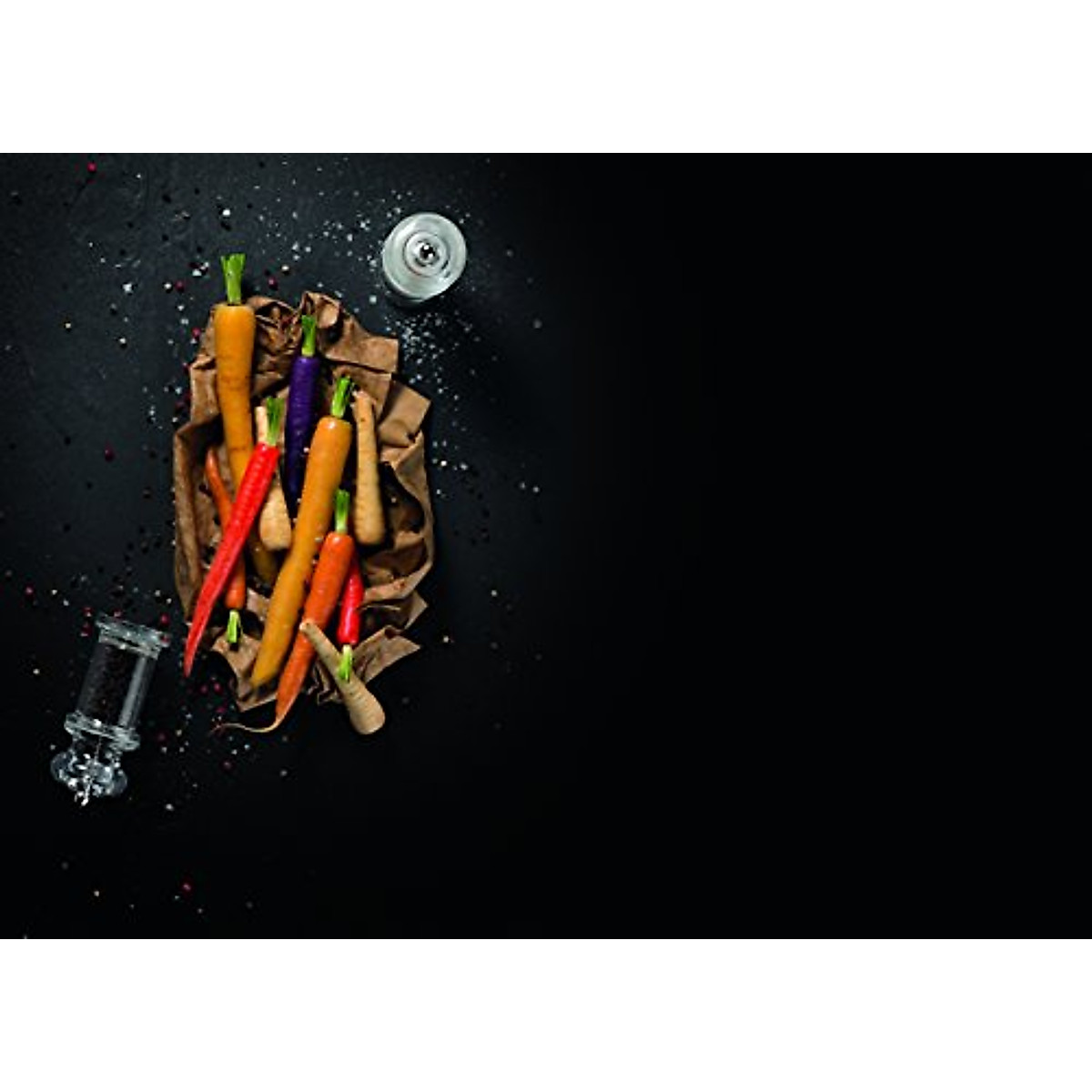 Cole & Mason Precision Grind 575 Pepper Mill, Acrylic, Clear, 10.5 cm