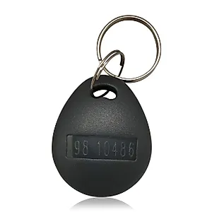 25 pcs 26 Bit AuthorizID Thick Proximity Key Fobs Weigand Prox Keyfobs Compatable with ISOProx 1386 1326 H10301 Format Readers. Works with The vast Majority of Access Control Systems