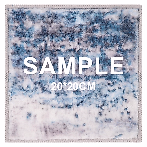Dripex 20cmX20cm Sample Rug, Small Piece only for Color and Material Identification,Super Soft and Non Slip Washable Area Rug, Multiple Patterns and Sizes for All Your Rooms