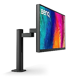 BenQ PD2705UA Ergo Arm Mac-Ready 27" 4K UHD | 99% Rec. 709 & sRGB | IPS | DeltaE ≤3 | ICC Sync | Calibration Report | AQCOLOR | Uniformity | HotKey Puck | DisplayPort | USB-C (65W) | USB Hub
