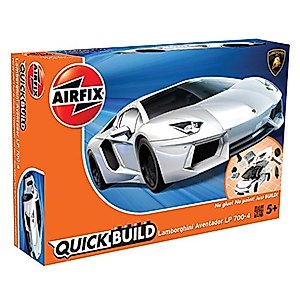 Airfix Quickbuild J6019 Quickbuild Lamborghini Aventador - White