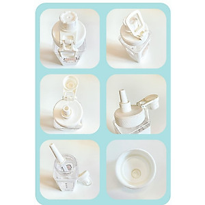 Large Kawaii Water Bottle with Straw and 3D Stickers Cute Aesthetic Bottle Kawaii Milk Bottle Tea Cup Juice Shaker Portable Silicone (700ml/24oz, White)