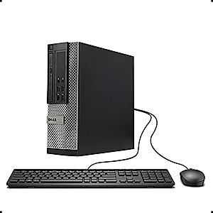Dell Optiplex 9010 Premium Desktop Computer (Intel Quad-Core i7-3470 3.4GHz 16GB RAM, 240GB SSD, DVD, VGA, DisplayPort, WiFi, HDMI Windows 10 Pro) (Renewed) (9010 Intel i7 16GB HDMI)