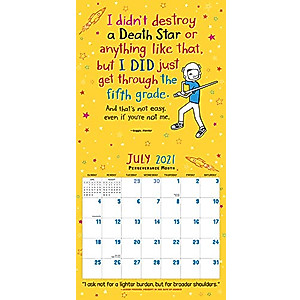 Wonder Wall Calendar 2021