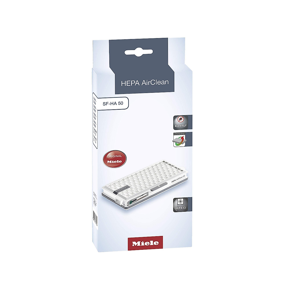 Miele HEPA AirClean Filter with TimeStrip + Miele AirClean 3D FJM Vacuum Cleaner Bags