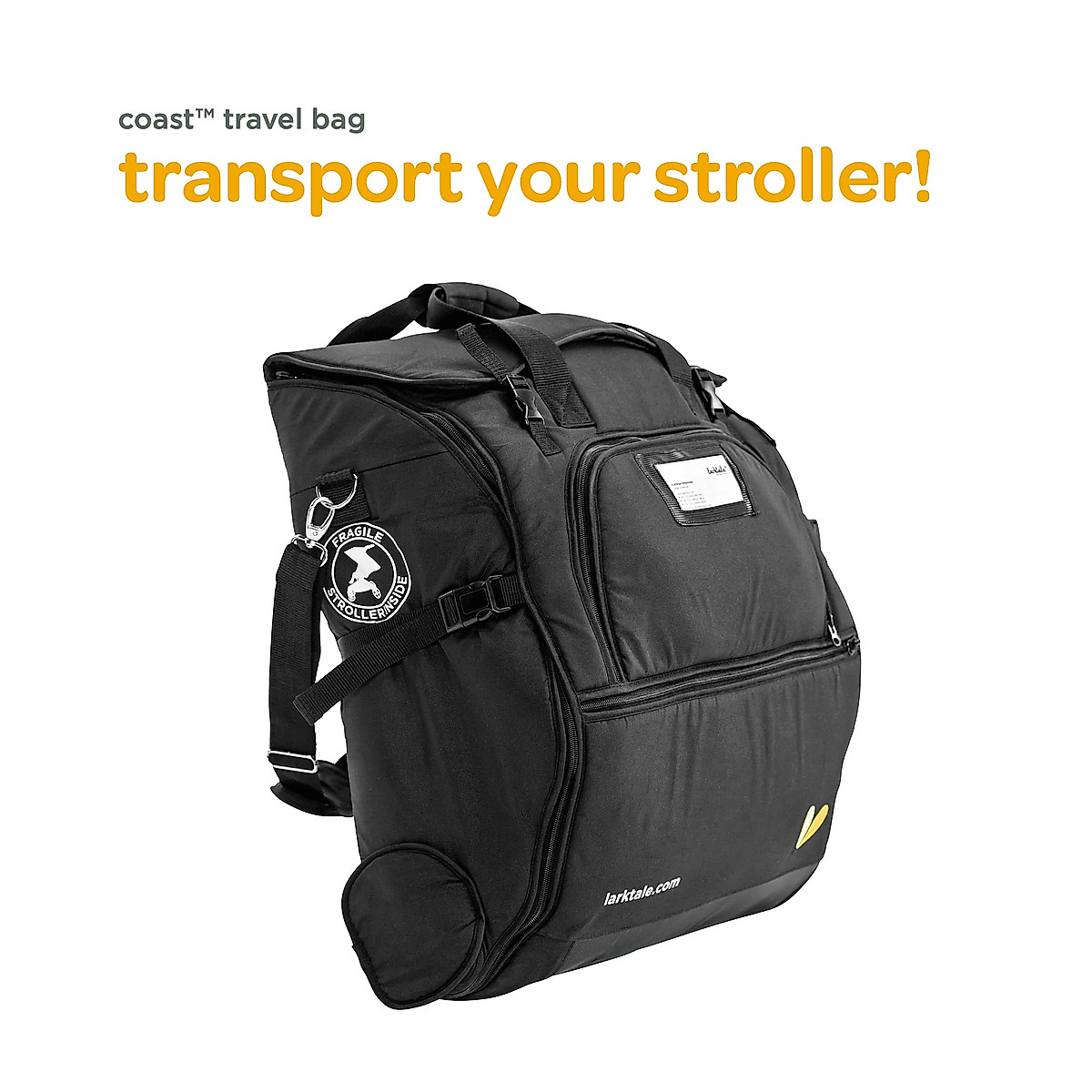 Larktale Travel Bag for Coast Stroller - Ideal for Train and Airport Travel