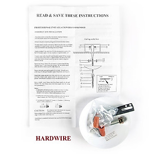 Tadpoles 3-Bulb Vintage Plug-In or Hardwired Mini-Chandelier, White Diamond