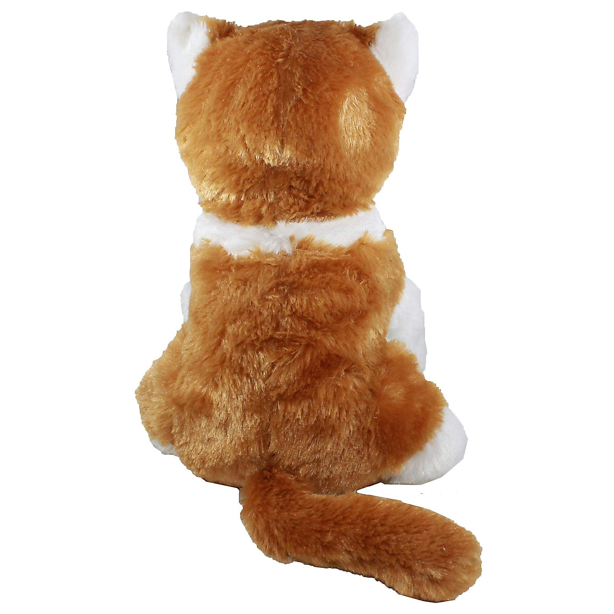 Shelter Pets Series Two: Jeffrey - 10" Orange and White Cat Plush Toy Stuffed Animal - Based on Real-Life Adopted Pets - Benefiting The Animal Shelters They were Adopted from - Kitten Kitty