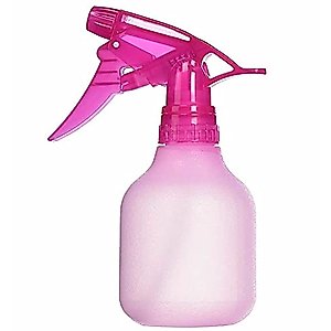 Rayson Empty Spray Bottle Refillable Container, Fine Mist Sprayer Trigger Squirt Bottle for Taming Hair, Hair styling, Watering Plants, Showering Pets (1 Pack, Pink)