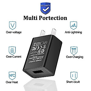 Replacement for MANSCAPED Charger for MANSCAPED Lawn Mower 3.0 & 2.0 Electric Groin Hair Trimmer, The Weed Whacker Nose and Ear Hair Trimmer Replacement MANSCAPED Lawn Mower Charger Cord (UL Listed)