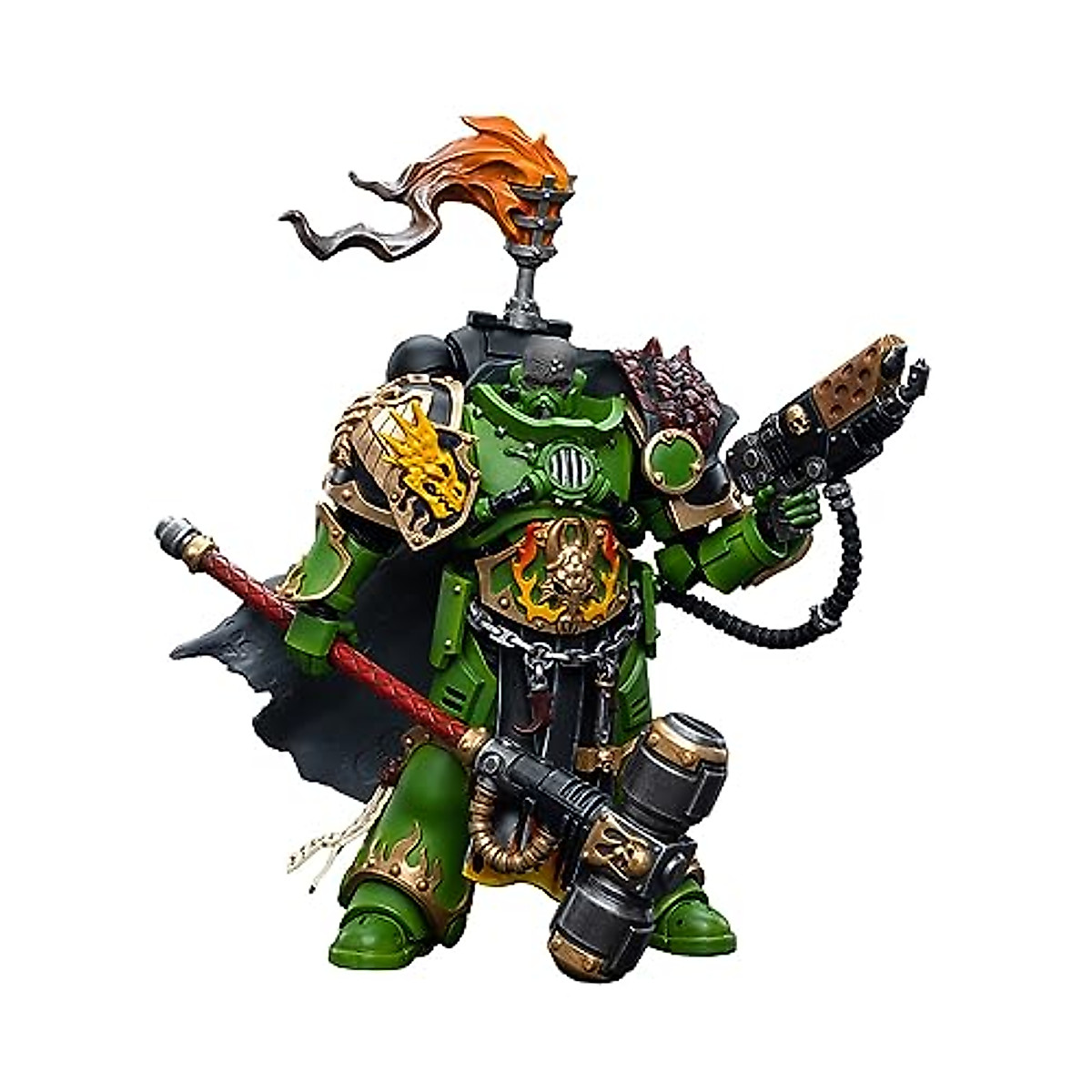 HiPlay JoyToy Warhammer 40K Salamanders Captain Adrax Agatone 1:18 Scale Collectible Action Figure
