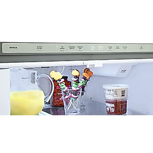 Winia 31 cu.ft French Door Refrigerator with Ice & Water Dispenser, Energy Star, Stainless Steel (WZBHD31ATE)