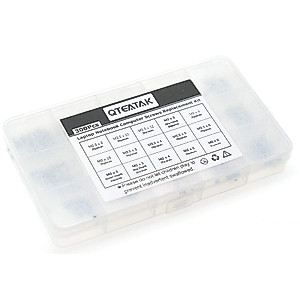 QTEATAK 300Pcs Black Laptop Notebook Computer Replacement Screws Kit for Lenovo Toshiba Gateway Samsung HP IBM Dell Sony Acer Asus SSD Hard Disk SATA