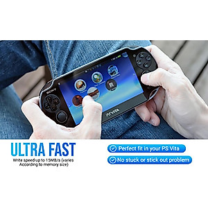 Gamer Gear SD2Vita 6.0 Memory Card Adapter, PS Vita PSVSD Micro SD Adapter PSV 1000/2000 PSTV FW 3.65 HENkaku Enso System, White, 001494