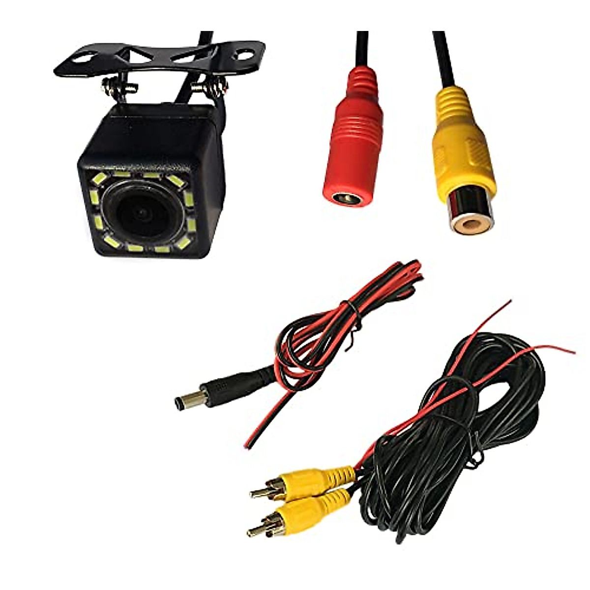 12 LED Night Visions Waterproof Vehicle Backup Camera, Car Rear View Camera 170° Wide Angle Reversing Parking Cameras