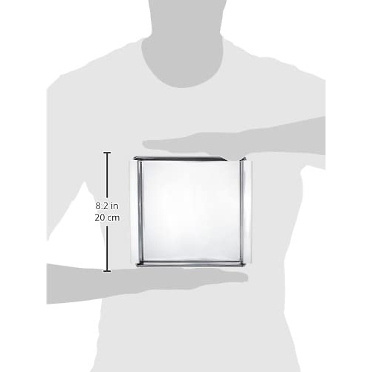 Endoshoji ATM07018 Commercial Egg Tofu Pan, 7.1 inches (18 cm), Kanto Type, Main Body: 18-8 Stainless Steel, Made in Japan