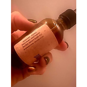 Johnny Slicks Organic Beard Oil | Moisturize, Soften, Promote Hair Growth, Reduce Itch (US Made, Veteran Owned Handcrafted with Clean Ingredients), Rugged