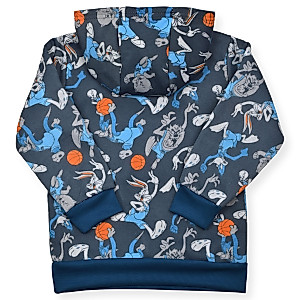 Warner Bros. Space Jam Squad Boys Hoodie and Jogger Set for Little Kids – Navy
