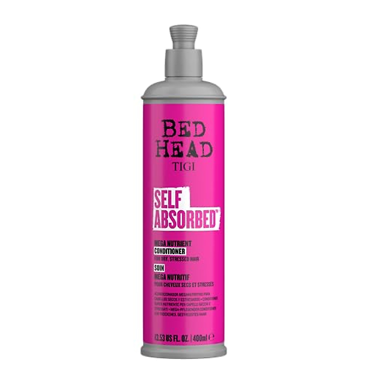 TIGI Conditioner For Dry Hair Self Absorbed Nourishing Hair Care to Visibly Repair and Strengthen It From Within 13.53 oz