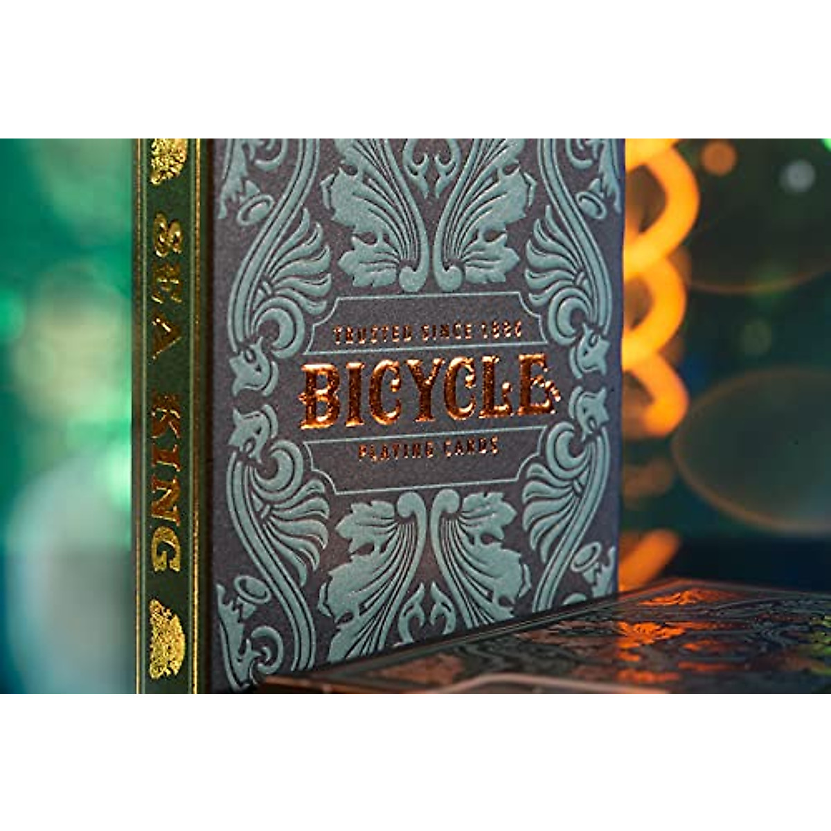 Bicycle Sea King Playing Cards, Standard Index, Poker Cards, Premium Playing Cards, Unique Playing Cards, 1 Deck