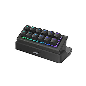 MOUNTAIN MACROPAD - The Streaming and Content Creation Controller with 12 Customizable Mechanical Keys