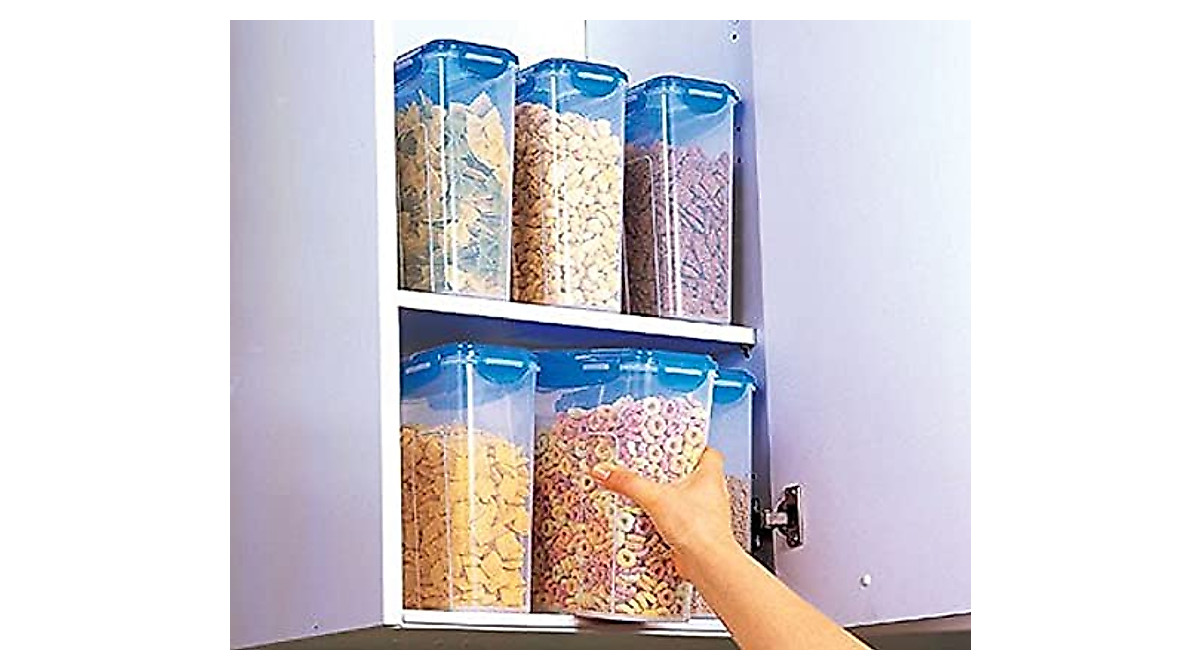 LocknLock Easy Essentials Cereal Container - Airtight & Stackable