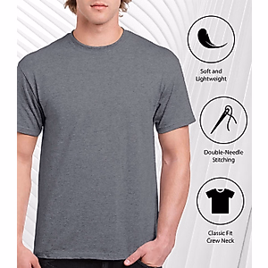 HYBRID APPAREL - Peanuts - Valentine's Peanuts Snoopy Heart - Men's Short Sleeve Graphic T-Shirt - Size Medium Heather Military Green