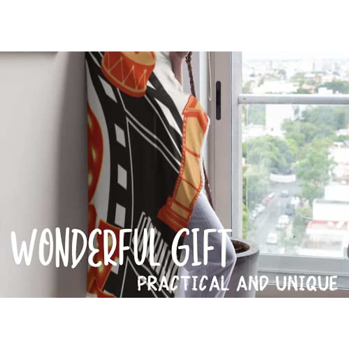 Broadway Musical Gifts for Musicians, Theater Gifts for Actors on World Theatre Day, Broadway Musical Blanket, Gifts for Drama Lovers, Actress, Theater Lovers, Flannel Throw Blanket - 50"x 65"