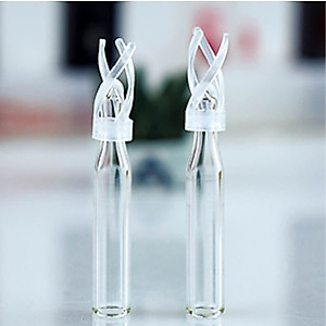 Polyspring Insert Clear Glass, 6mm Insert Diameter,HPLC Vial Insert Volume 200µl (Pack of 100)