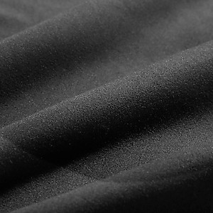 Evolive Ultra Soft Microfiber Body Pillow Cover/Pillowcases 21"x54" with Hidden Zipper Closure (21"x54" Body Pillow Cover, Black)