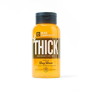 Duke Cannon THICK HIGH VISCOSITY Body Wash For Men (Bay Rum, Pack of 1)