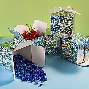 KUIANJEA Small Gift Box,Gift Box for Present, Small Gift Boxes with Ribbons,20pcs,4x4x4", Candy Boxes for Wedding,Bridesmaid Proposal Box