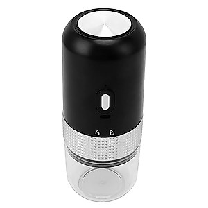 Coffee Bean Grinder, Dry Wet Dual Use Practical 200ml Compartment Capacity Powder Coffee Grinder for Office