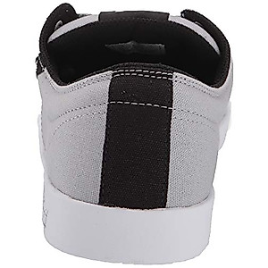 SUPRA Unisex-Adult Stacks II Skate Shoe, LT Grey TUF-White, 8 Regular US