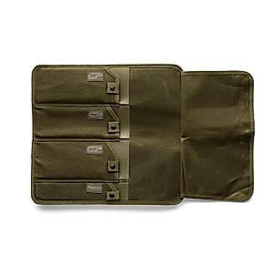 TRUE Primal Forge Outdoor Cutlery Set, Canvas Knife Roll