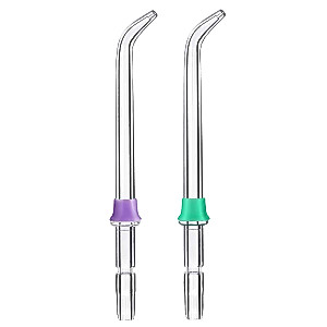 2PCS Replacement Tips Oral Hygiene Accessories Water Jet Standard Sprinkler for Waterpik Dental Water Oral Irrigator Wp-100 Wp-450 Wp-250 Wp-300 Wp-660 Wp-900 by WyFun
