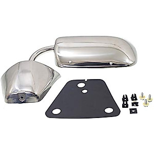 Garage-Pro Mirror Compatible with 1973-1974 Chevrolet Blazer, Fits 1987-1991 Chevrolet Blazer, Fits 1975-1986 Chevrolet C10, Chevrolet K10, K5 Blazer, K20, C20, Driver and Passenger Side, SET, Chrome