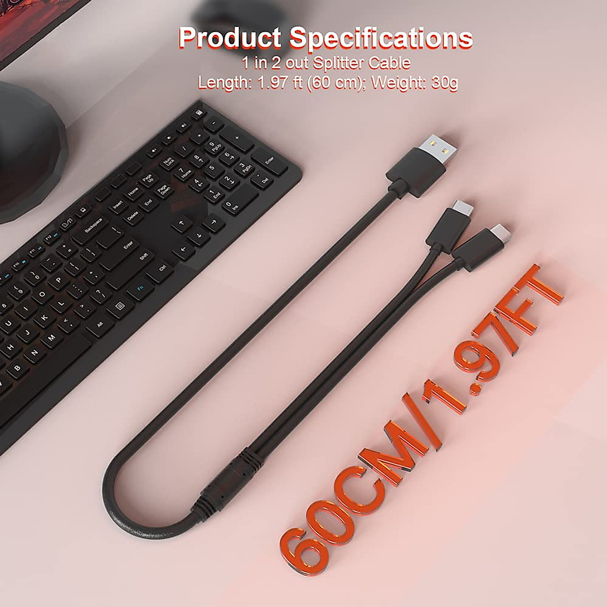 ZLiT PS5 Headphone Holder,Foldable Headphone Holder Stand Bracket for PS5 VR2 Headset Controller with Charging Cable (White)