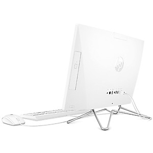 HP All-in-One 22" Desktop Computer, AMD Athlon Gold 3150U Processor, Radeon Graphics, 4 GB RAM, 256 GB SSD, Windows 11 Home ( 22-df0222, snow white)