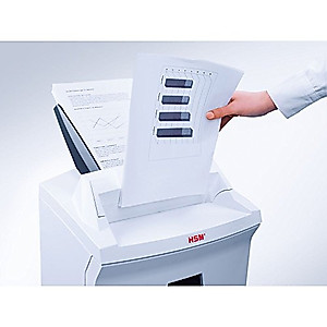 HSM SECURIO AF150 Cross-cut Shredder with automatic paper feed; shreds up to 150 automatically/19 manually; 9 gallon capacity