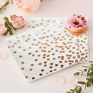 Rose Gold Party Decorations | Bachelorette Bridal Shower Engagement 21st Birthday Decorations | Rose Gold Party Decoration Rose Gold Party Supplies - Rose Gold Heart Balloons Paper Plates Napkins Cups