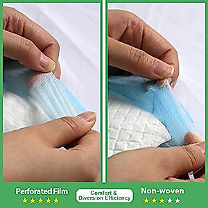 Deep Dear Extra Large Dog Pee Pads 28"x34", Thicker Puppy Pads, Super Absorbent Pee Pads for Dogs, Disposable Dog Training Pads for Doggies, Cats, Rabbits, Leak-Proof Pet Potty Pads for Housetraining