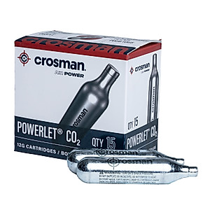 Crosman 15-Count CO2 Cartridges For Air Rifles And Air Pistols