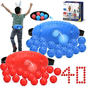 Skirfy Party Shaking Swing Balls Game Set for Kids Adults,Backyard Family Toy with 40 Balls, Birthday Games Outdoors Indoors Bachelorette Party Games for Boys and Girls Age 5 6 7 8 9+