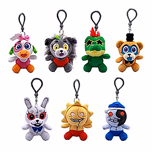 Five Nights at Freddy's Security Breach Plush Backpack Hangers