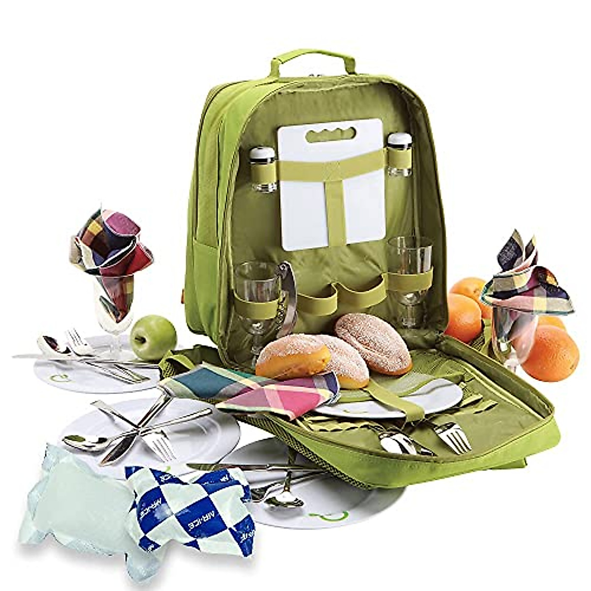 Small Dry Ice Pack Sheets for Shipping Frozen Food - 25 Freezer Ice Sheets for Coolers, Lunch Bags, Food, Camping Outdoor - Re-freezable Absorbent Water Refrigerant Pack - 4.7" x 3.3''