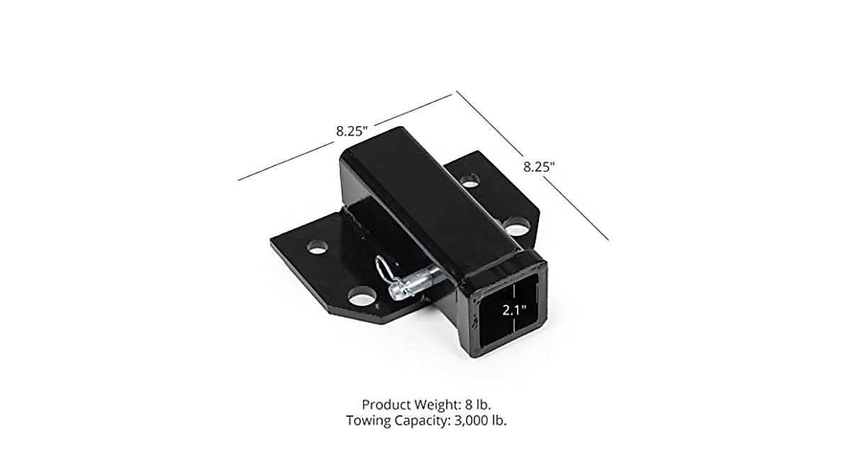 Titan 2" Bolt-On Receiver Hitch for Transformer Tractor - Heavy Duty