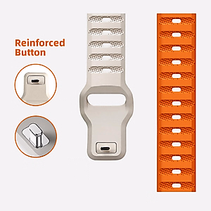 Rugged Bands Compatible with Samsung Galaxy Watch 5 Band 40mm 44mm, Galaxy Watch 5 Pro Band 45mm, 20mm Soft Silicone Sport Replacement Strap for Women Men, Lime